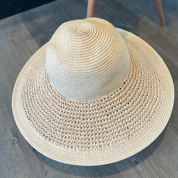 J. Crew | Accessories | J Crew Textured Summer Straw Hat | Poshmark